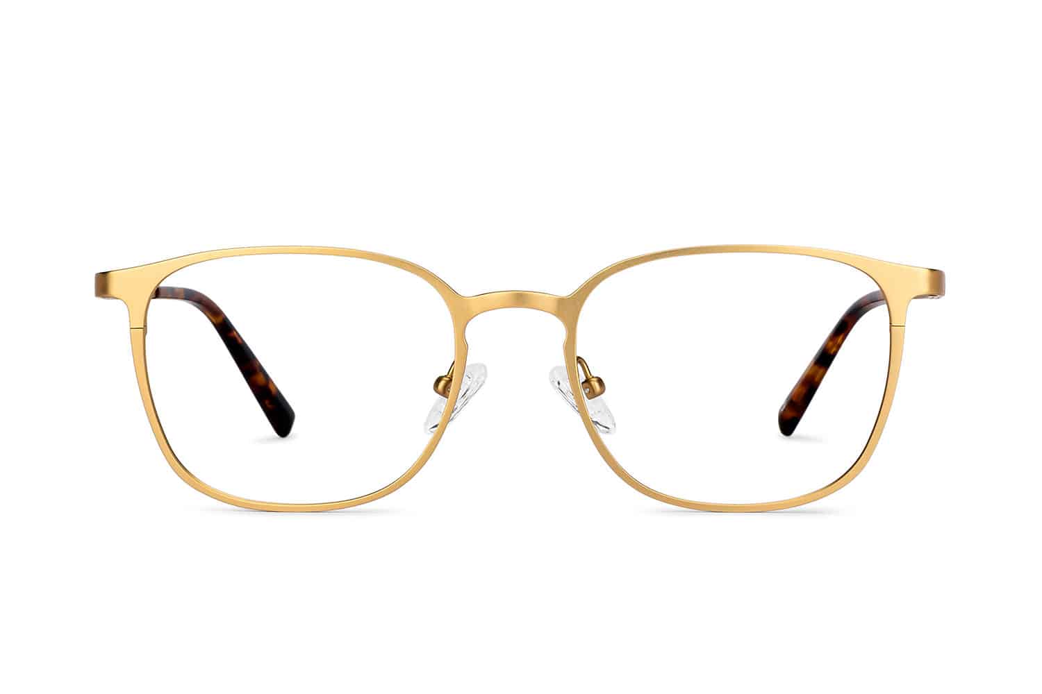 Gold Full Rim Square Eyeglasses – Glasses eCommerce Theme