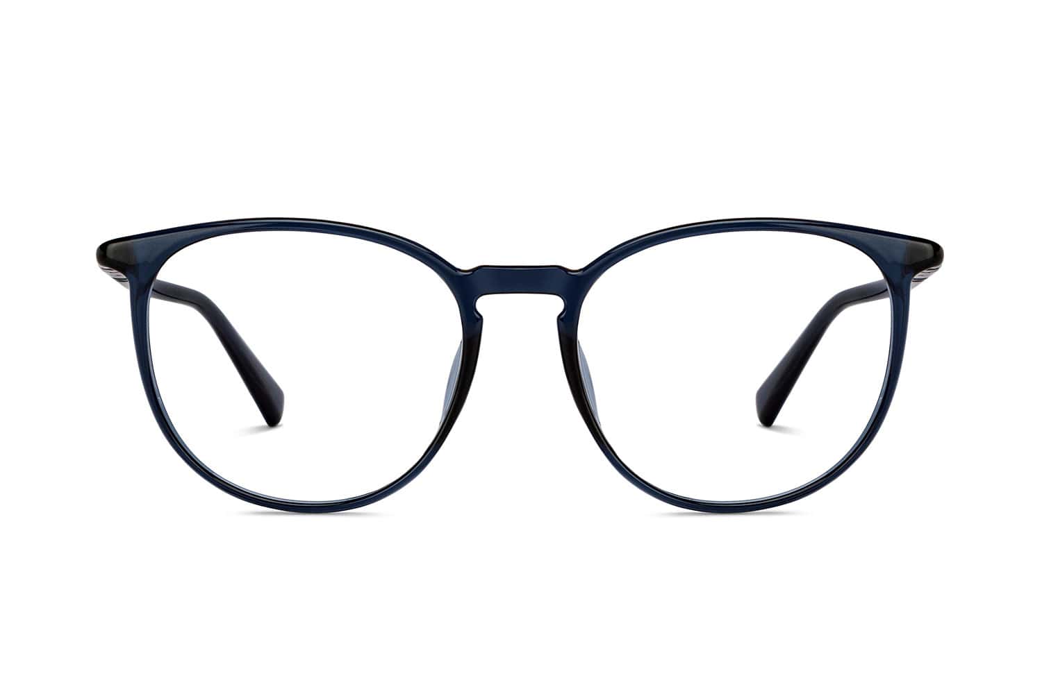 Blue Full Rim Round Eyeglasses – Glasses eCommerce Theme