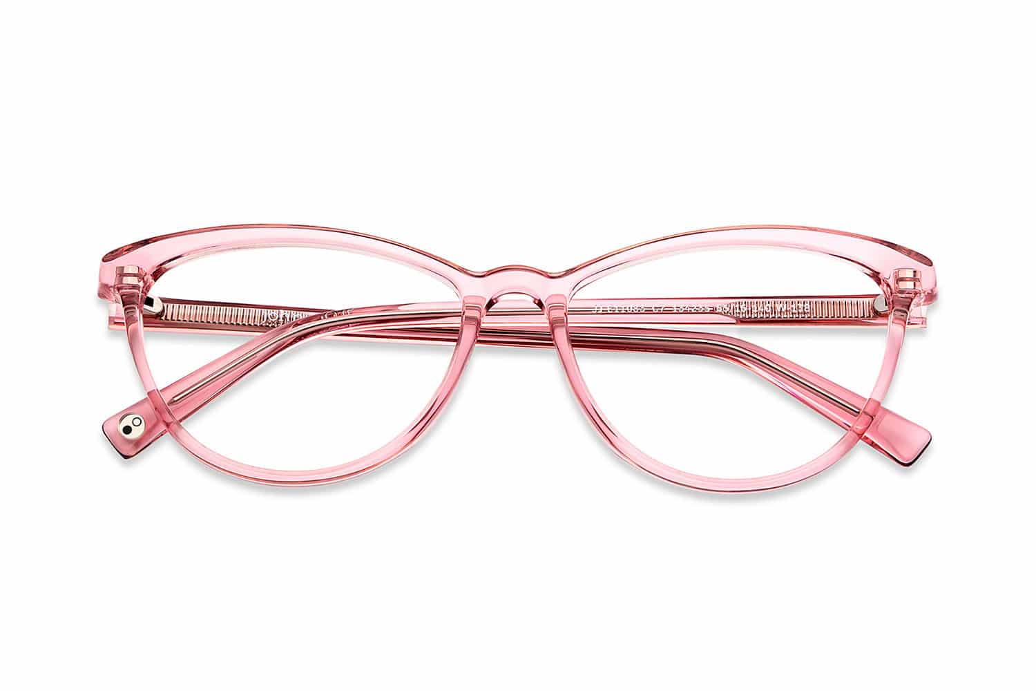 Pink Transparent Full Rim Cat Eye Eyeglasses – Glasses eCommerce Theme