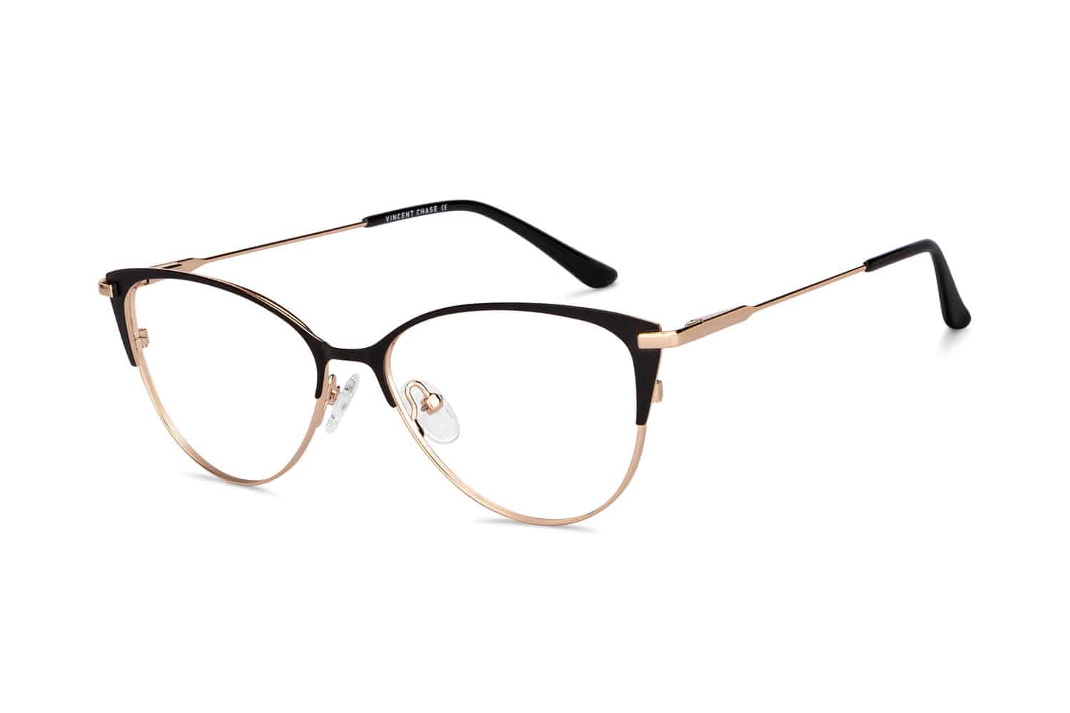 Black Full Rim Cat Eye Eyeglasses Glasses Ecommerce Theme
