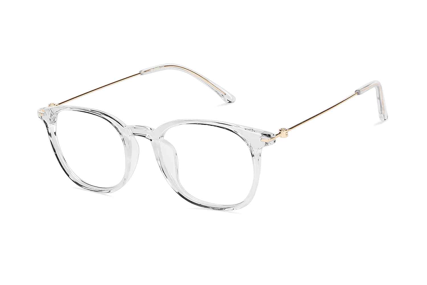 Transparent Full Rim Wayfarer Eyeglasses – Glasses eCommerce Theme