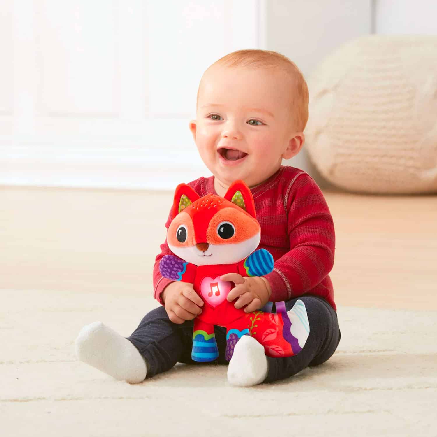 VTech Soothing Songs Fox Cuddly Interactive Musical Toy – Kids Store ...