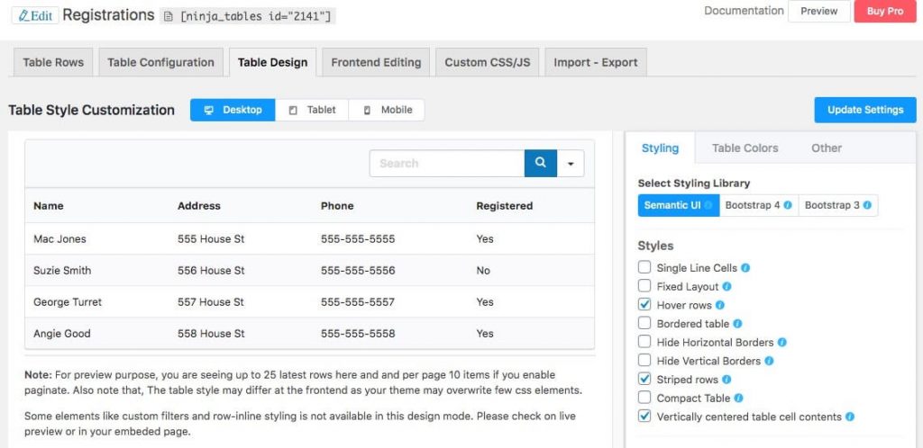How to Create WordPress Responsive Tables? - KlbTheme - Premium ...