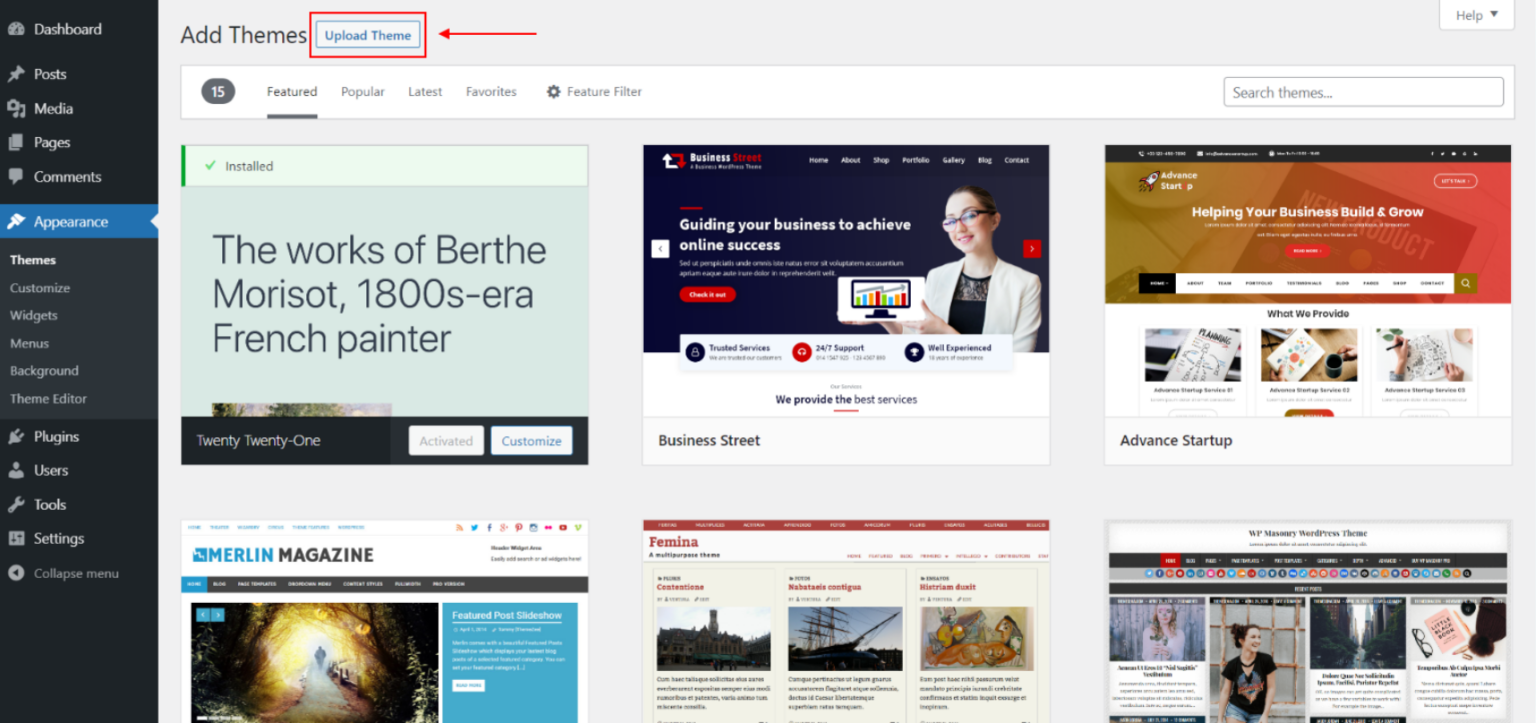 Installing the theme - KlbTheme - Premium WordPress Themes