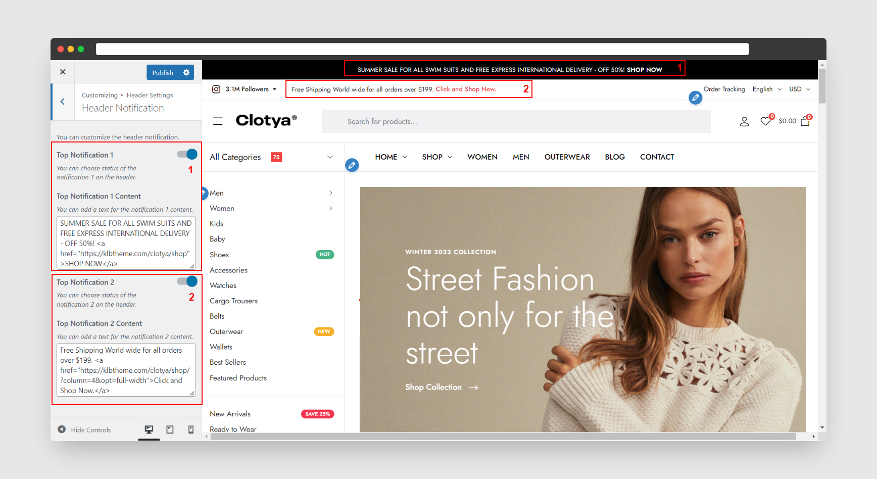 Header Settings - KlbTheme - Premium WordPress Themes