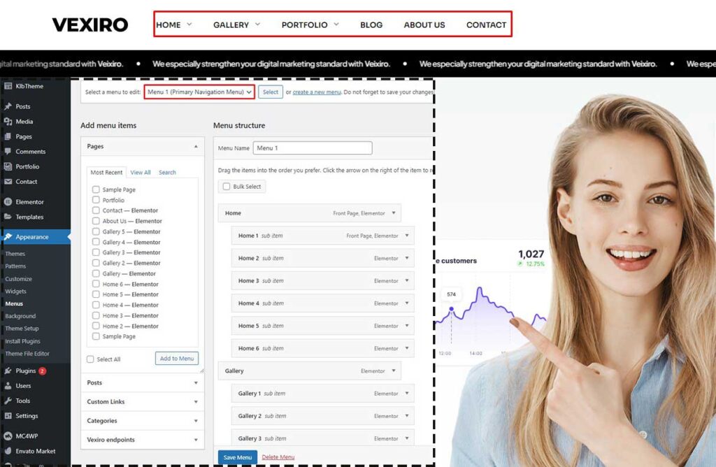 Menu Settings - KlbTheme - Premium WordPress Themes