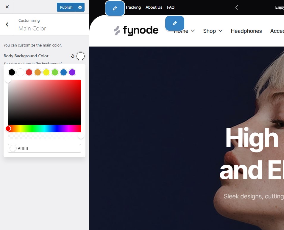Color Settings - KlbTheme - Premium WordPress Themes